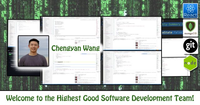 One Community Welcomes Chengyan Wang to the Team!