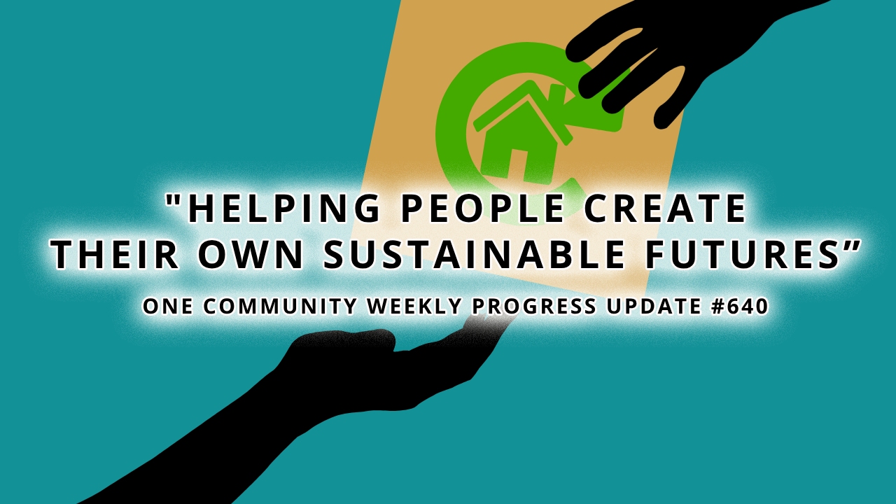 4 Ways To Helping People Create Their Own Sustainable Futures