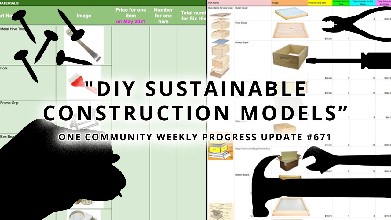 DIY Sustainable Construction Models – One Community Complete Update 671